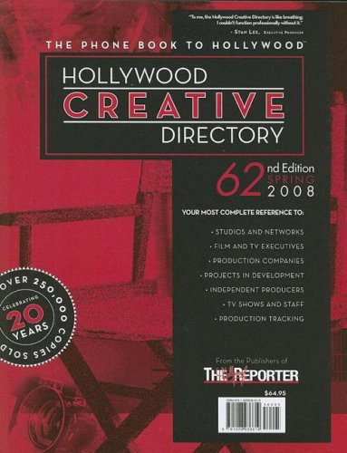 Hollywood Creative Directory, 62nd Edition: Staff of the Hollywood ...