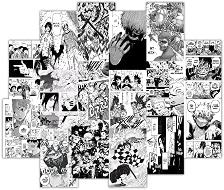 twinster Anime Manga Posters (Pack of 40) with Self Adhesive of Jujutsu ...