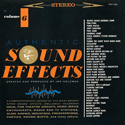 Jac Holzman - Jac Holzman: Authentic Sound Effects Volume 1 LP VG+/VG++ ...
