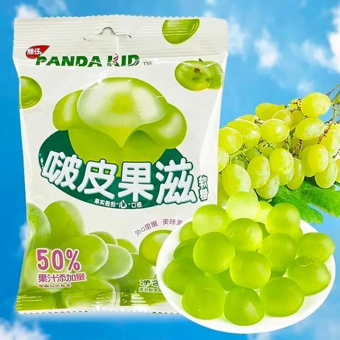 Amazon.com : Mango Peeling Soft Candy, Grape Fruit Juice Gummy Chewing ...