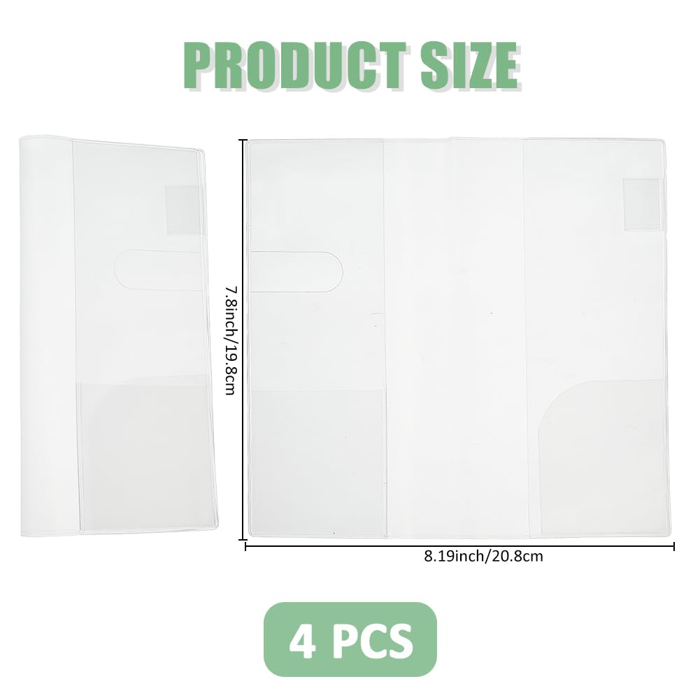 Clear Plastic Pocket Calendar Covers