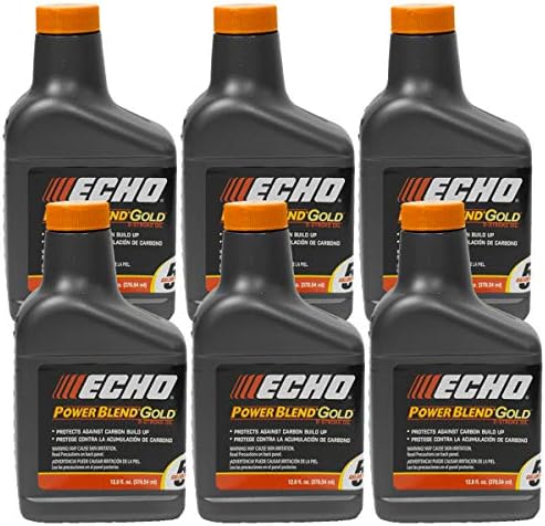Amazon.com : 6PK Echo Oil 12.8 oz Bottles 2 Cycle Mix for 5 Gallon ...