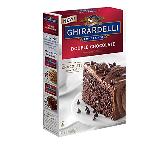 Amazon.com : Ghirardelli Double Chocolate Cake Mix | Baking & Desserts ...