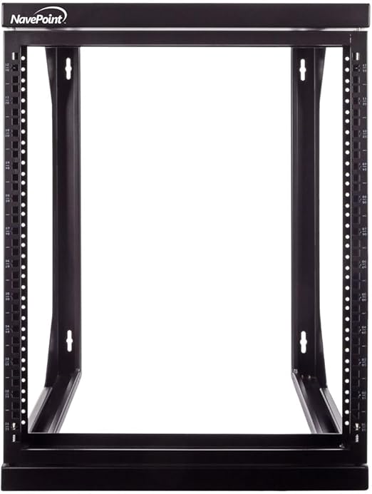Amazon.com: NavePoint 12U Open Frame Server Rack for 19" IT Network ...