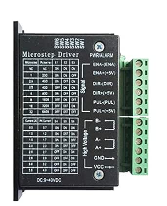 eAUTOMATION 3 amp Stepper Motor driver for Nema 23, Nema 17 motor ...