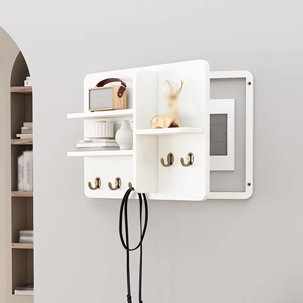 Amazon.com: Breaker Box Decorative Cover with Shelf and Hooks ...