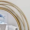 Amazon.com: LakeHaven Large Round Gold Mirror 36 Inch Wall Decor ...