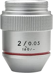 Amazon.com: 1PC 195 1X 2X RMS Achromatic Objective Lens For Biological ...