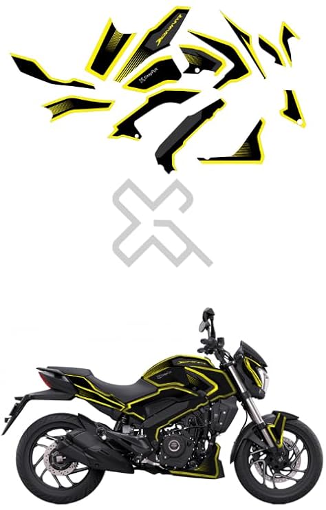Grayfixx Dominar Full Body Graphics | Dominar 400 Full Body Sticker ...