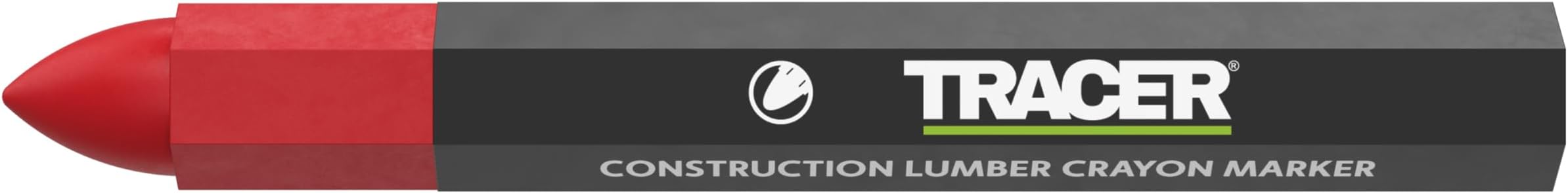TRACER Construction Lumber Crayon Markers, Pack of 12- Red. 12 x Red ...