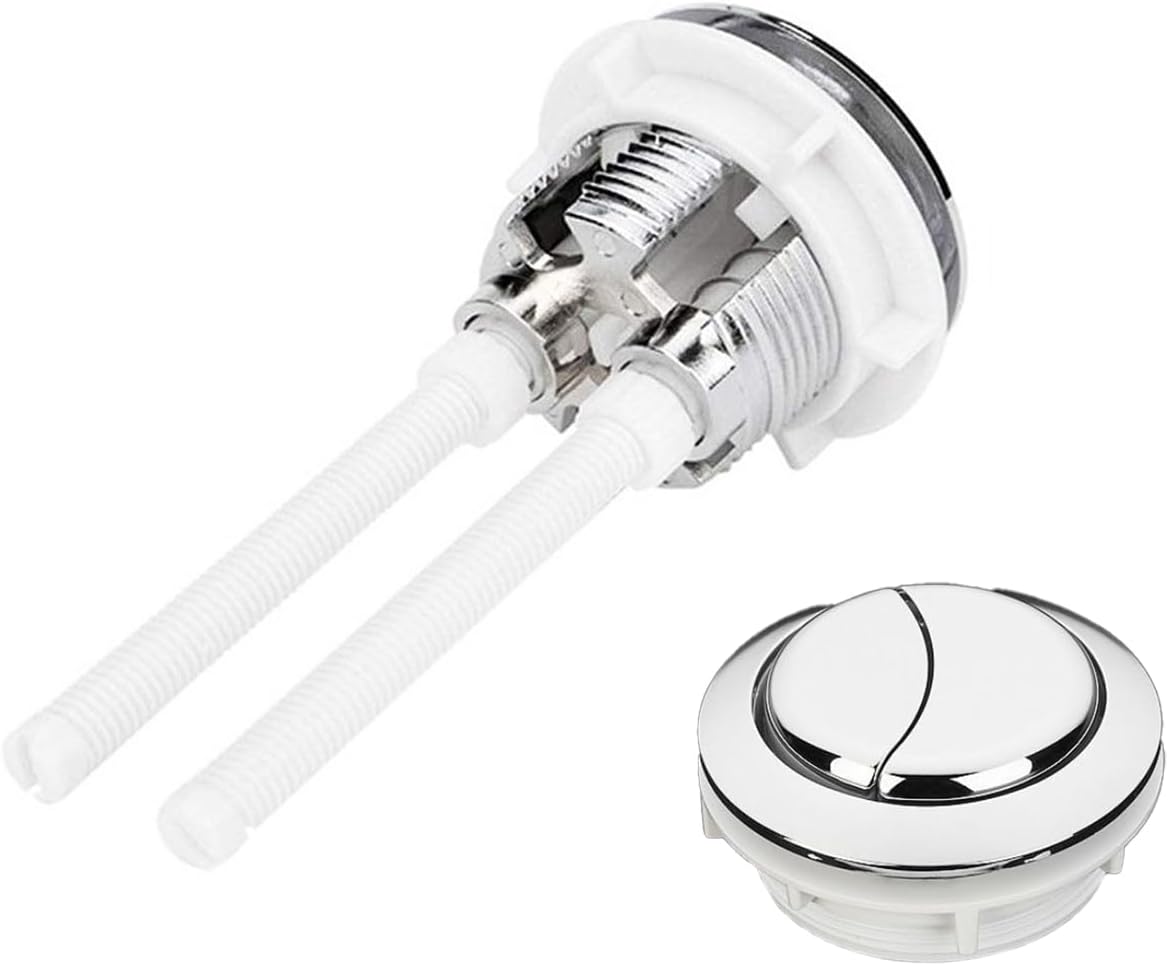 Amazon.com: Enhon 48mm Toilet Tank Buttons, 2 Pack Flush Valve Dual ...