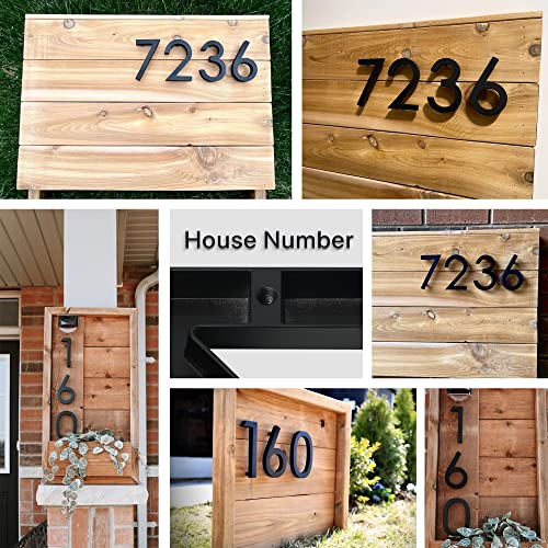 House Numbers for Outside 7 Inch(17.80CM) Metal Home Address Number ...