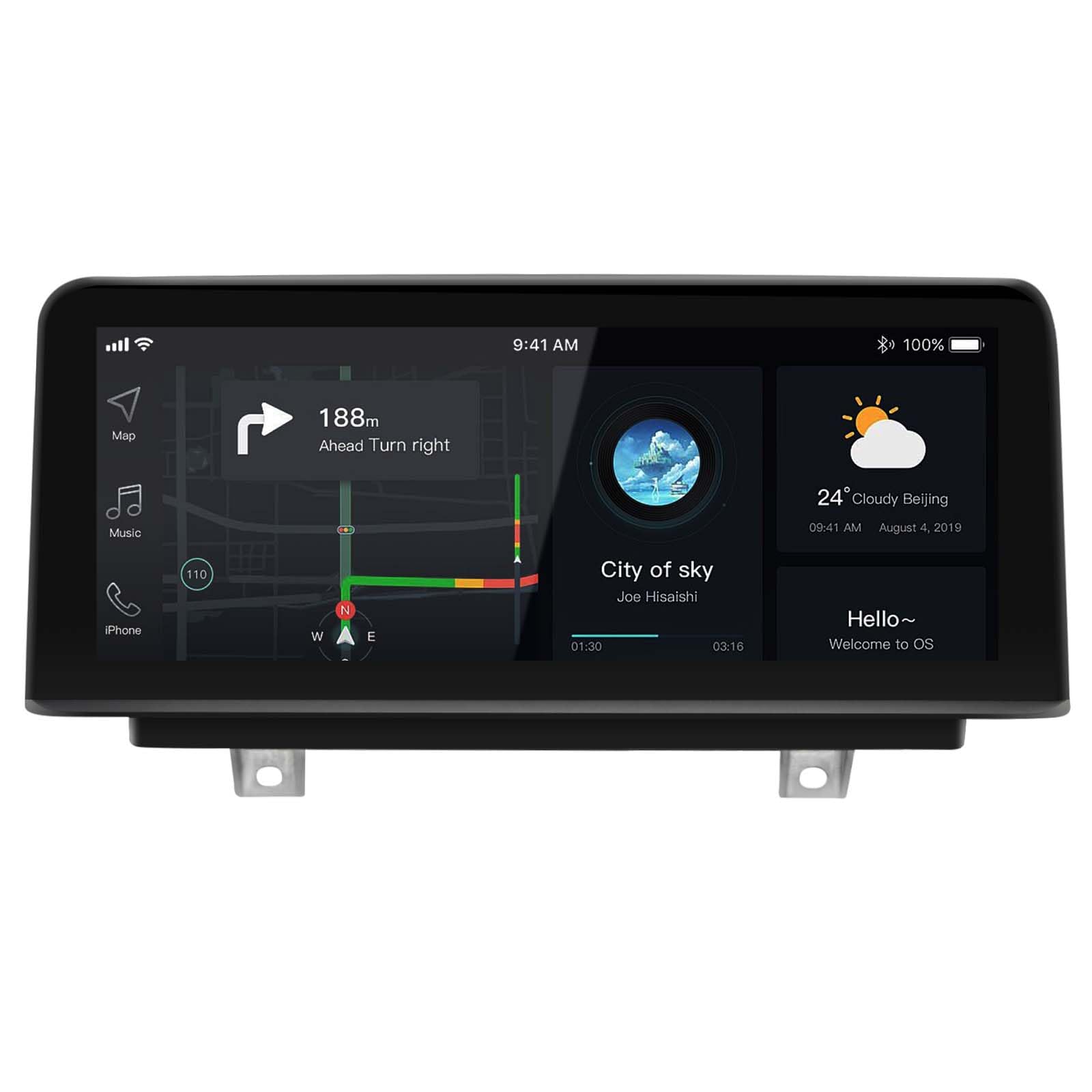 Amazon.com: 10.25" Android Screen for BMW 1 2 3 4 Series Wired/Wireless ...