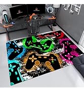 Amazon.com: Gaming Area Rugs for Boys Cool Gamer Rugs Teens Large Video ...