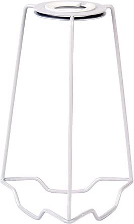 7” Lamp Shade Carrier Holder Gimble/Gimbal Metal Support Frame – Gloss ...