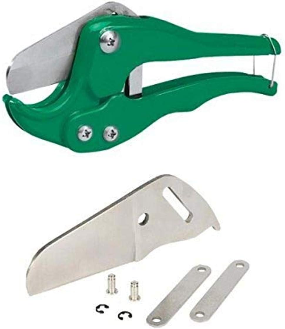 Greenlee 864 PVC Cutter For Up To 1-1/4" Pipe & Greenlee 00355 Blade ...