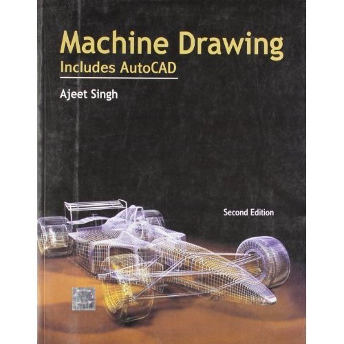 Amazon.in: Buy MACHINE DRAWING -INCLUDES AUTOCAD 2nd Edition Book ...
