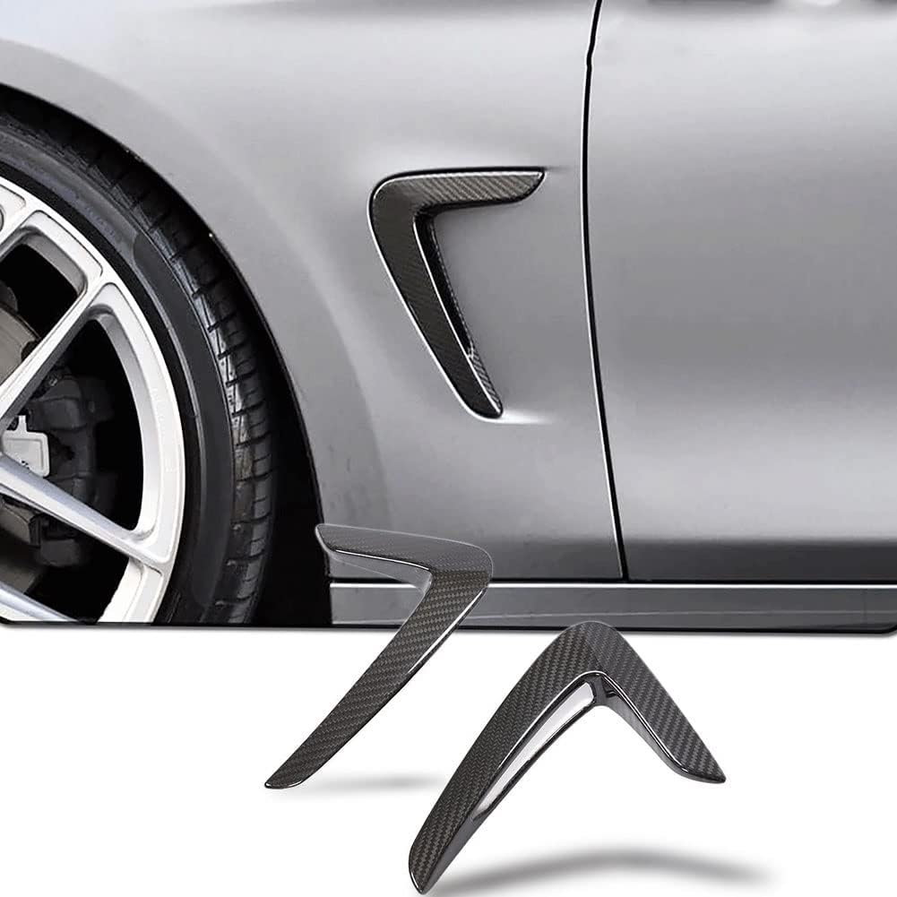 MCARCAR KIT Dry Carbon Fiber Side Fender Vent for BMW 4 Series F32 F33 ...