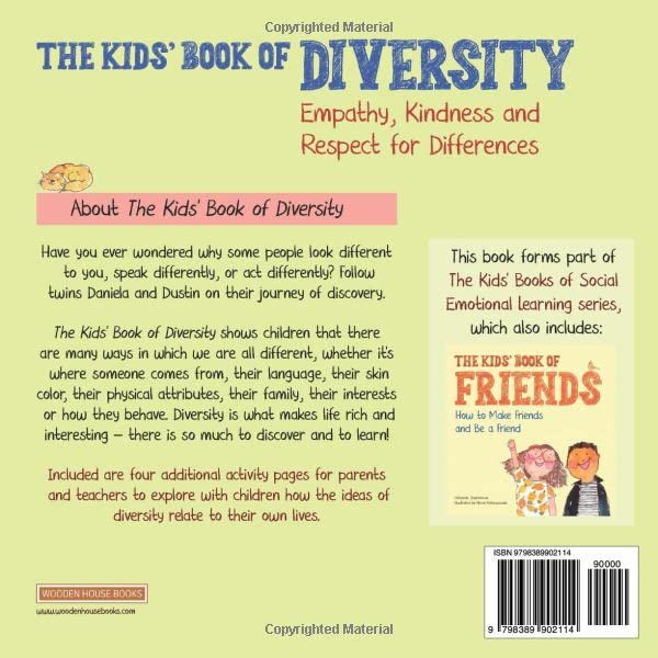 Snapklik.com : The Kids Book Of Diversity: Empathy, Kindness And ...