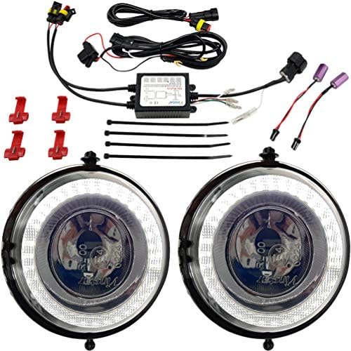 Amazon.com: Xenon White LED Daytime Running Lights for MINI Cooper R55 ...