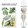 Amazon.com: CRASPIRE 8 Sheets Green Leaf Window Stickers Tropical ...