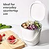 Amazon.com: OXO Good Grips Easy-Clean Compost Bin, White - 0.75 GAL ...