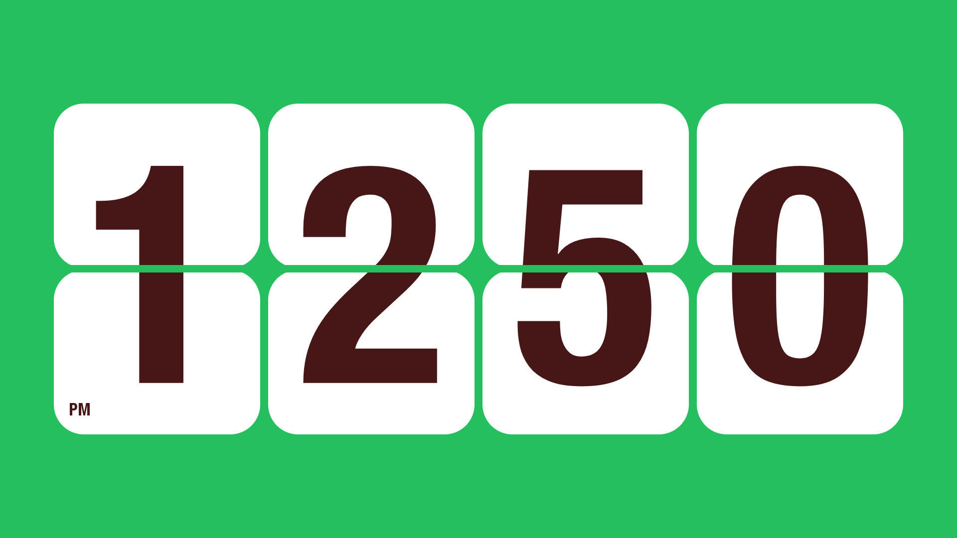 Flip Clock Screensaver: Minimal TV Clock - App on Amazon Appstore