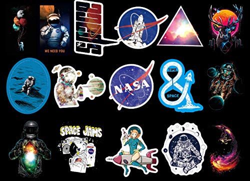 Buy Vinyl SpaceX Stickers Universe NASA Stickers Pack 100 Pcs Space ...