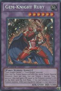 Amazon.com: YU-GI-OH! - Gem-Knight Ruby (HA05-EN019) - Hidden Arsenal 5-1st Edition - Secret ...