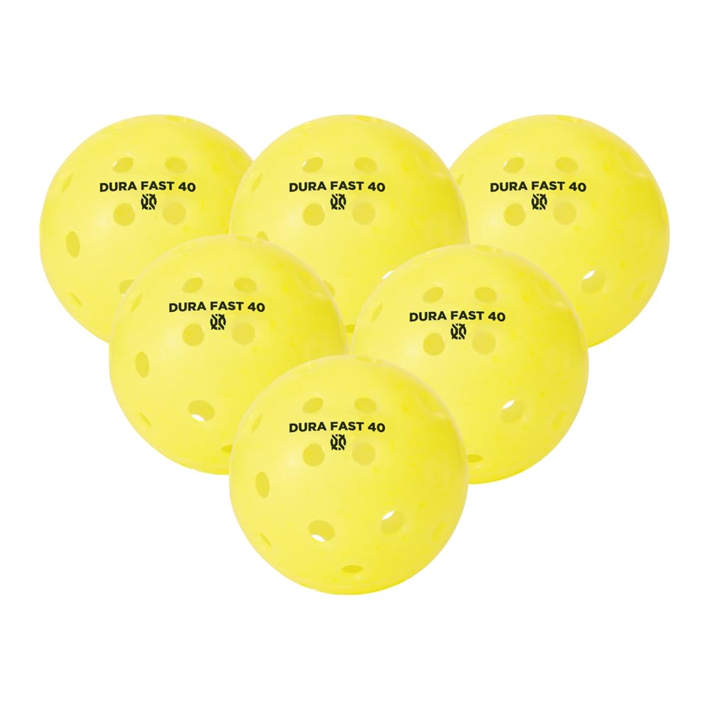 Snapklik.com : Dura Fast 40 Pickleballs Outdoor Pickleball Balls Yellow ...