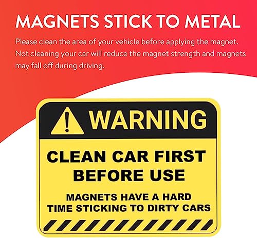 Snapklik.com : Rio Salto 4-Pack Large New Driver Car Sticker Please Be ...