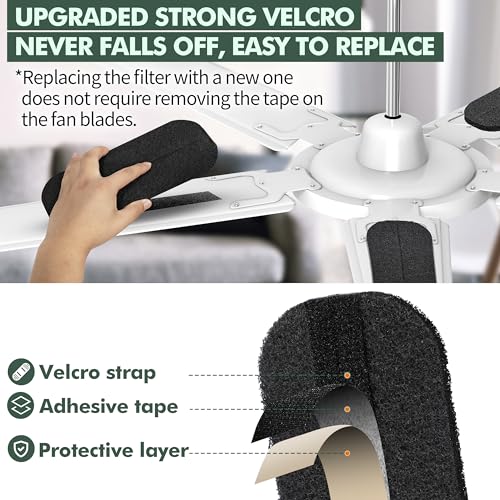 Snapklik.com : Ceiling Fan Filters For Blades, Activated Coconut Shell ...