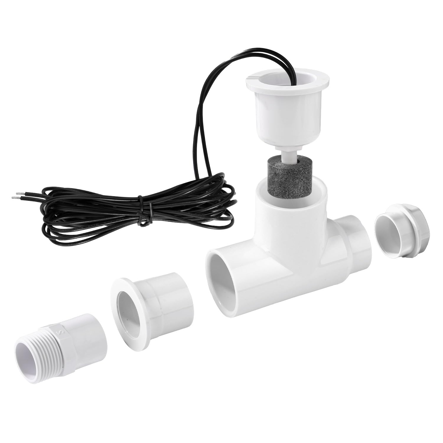 SS1 Condensate Overflow Safety Switch, AC Float SS1 Float Switch with 3 ...