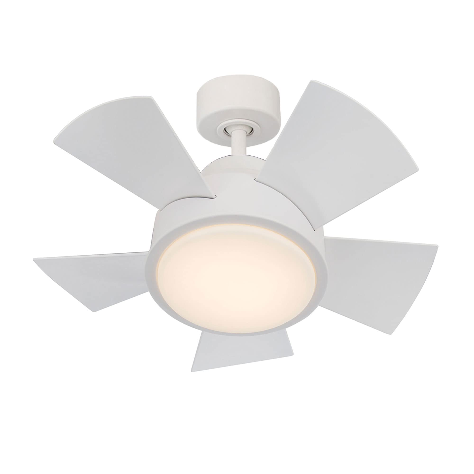 Modern Forms Vox Indoor and Outdoor 5-Blade 26in Smart Ceiling Fan in ...
