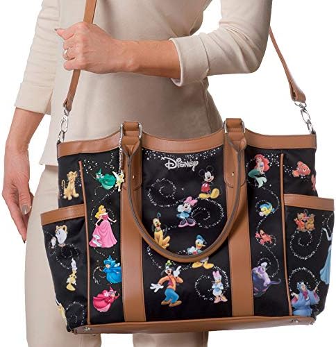 Disney 'Carry The Magic' Handbag – Officially Licensed, Printed Fabric ...