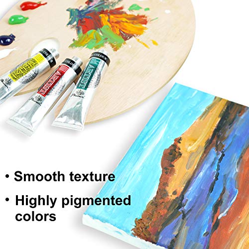 Snapklik.com : Artist Oil Paint Set - 12 Color /1.35 Oz Large Tubes ...