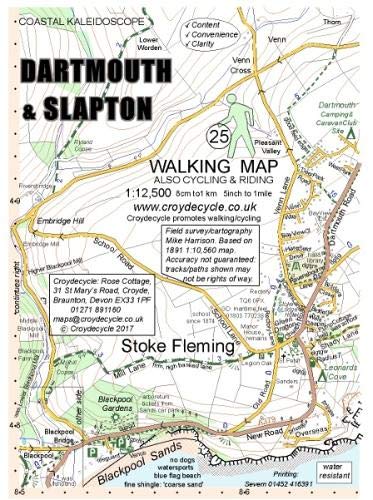 Dartmouth & Slapton Walking Map: 25: Amazon.co.uk: Harrison, Mike ...