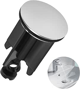 Pop Up Sink Plug Replacement, 40mm Universal Sink Plug Pop Up Plugs for ...