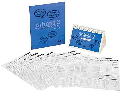 Arizona 3 Arizona Articulation Proficiency Scale Third Revision: Janet ...
