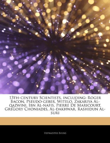 Amazon | Articles on 13th-Century Scientists, Including: Roger Bacon ...