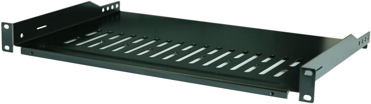 Amazon.com: CNAweb 2U Rack Shelf - 15" Deep - Steel - Vented Rack Shelf ...