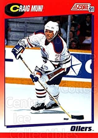 Amazon.com: (CI) Craig Muni Hockey Card 1991-92 Score Canadian ...
