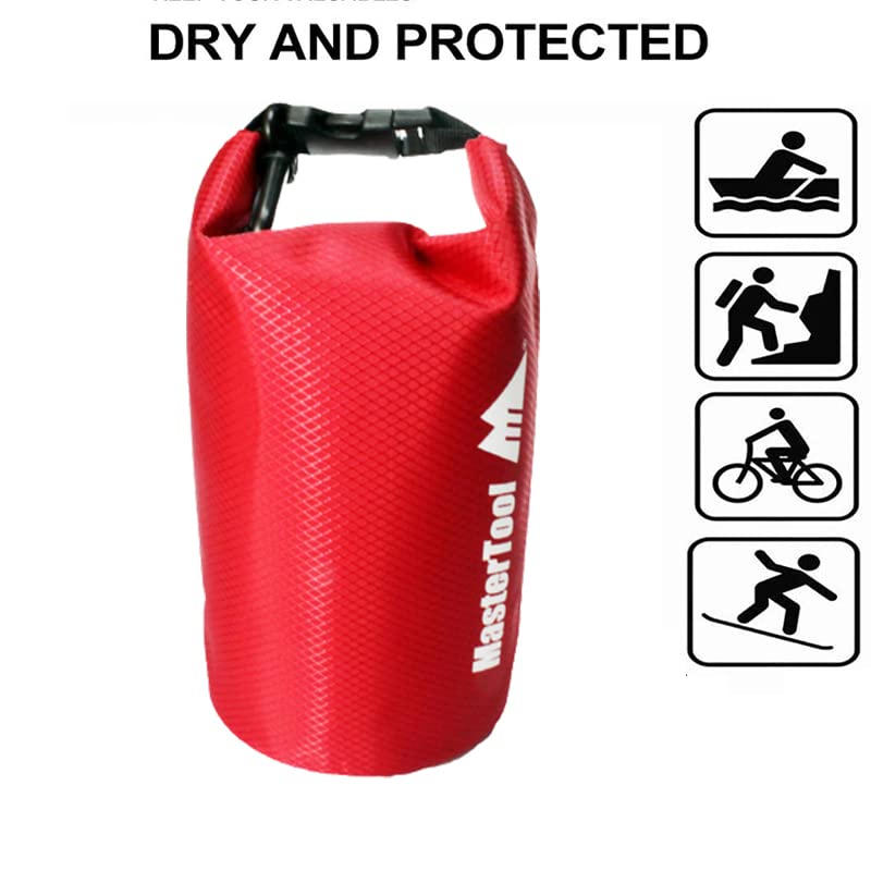 Snapklik.com : Floating Waterproof Dry Bag 2L, Roll Top Sack Keeps Gear ...