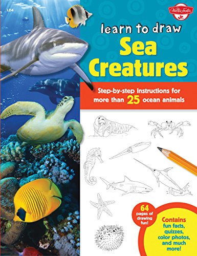 Learn to Draw Sea Creatures: Step-by-step instructions for more than 25 ...
