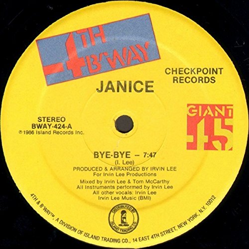Amazon.com: Janice - Bye-Bye - 4th & Broadway - BWAY-424, Checkpoint ...