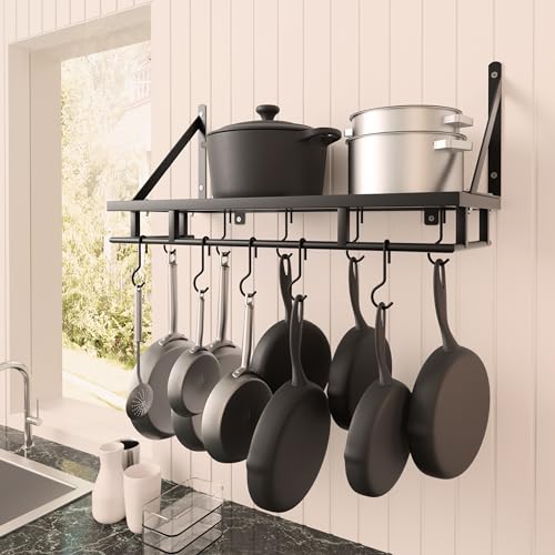 Discover the Best Wall Mount Pot Racks for a Clutter-Free Kitchen ...