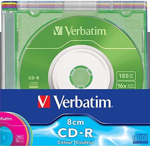 Verbatim 43266 - CD -R Mini 8Cm 210Mb 24X Slim 5 : Amazon.es: Otros ...