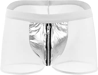 Amazon.com: Calzoncillos tipo bóxer transparentes para hombre, ropa ...