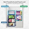 Amazon.com: iSPECLE Freezer Organizer Bins - 4 Pack Stackable Chest ...