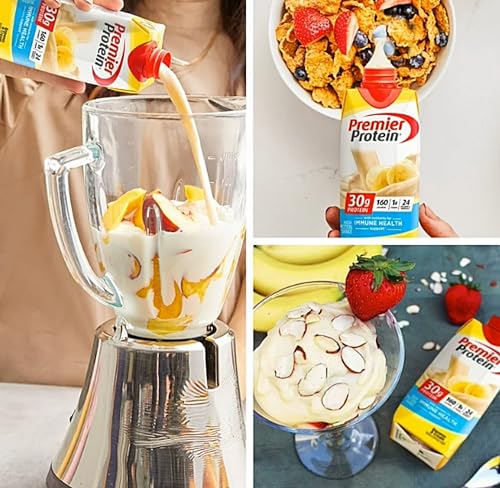 Snapklik.com : Protein Shake Our Premier Bananas And Cream Flavor Has ...